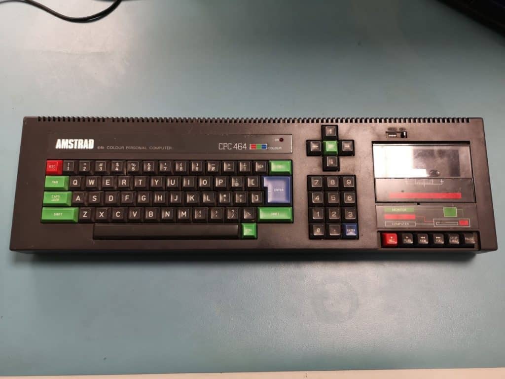 Amstrad CPC 464 – retrotechlab.com